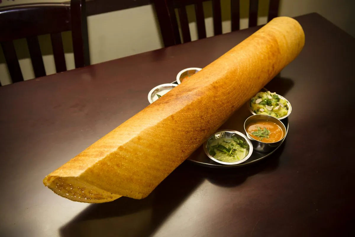Dramatic Dosas Delight at Madras Mahal