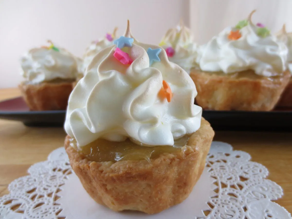 Mini Rhubarb Tarts