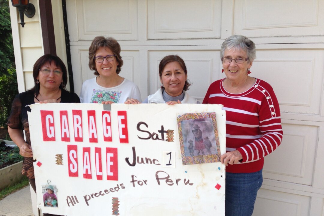 Small Regina Garage Sale a Big Help to Peruvian Women | The Epoch Times