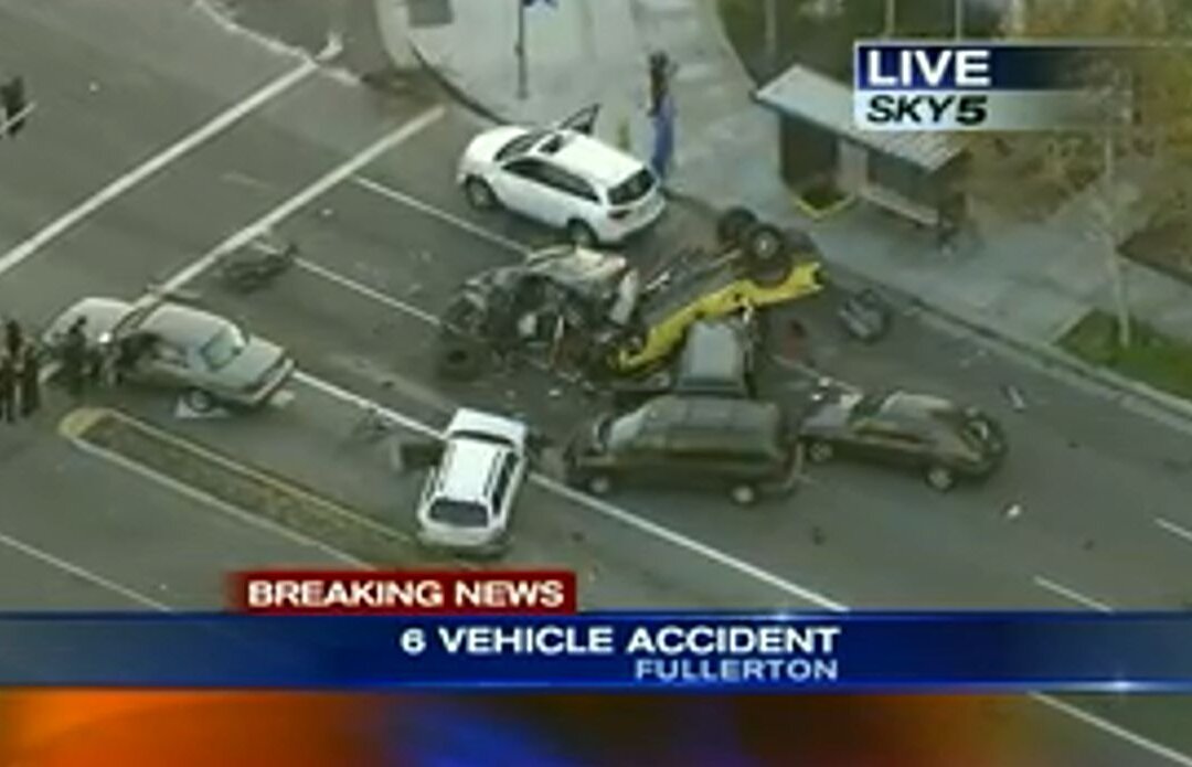 Fullerton, California: 8-Vehicle Crash Kills 1, Several Injured | The ...
