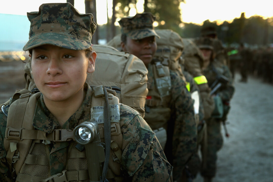 Women Marine Infantry Test: First Women Infantry Among Marine Graduates ...