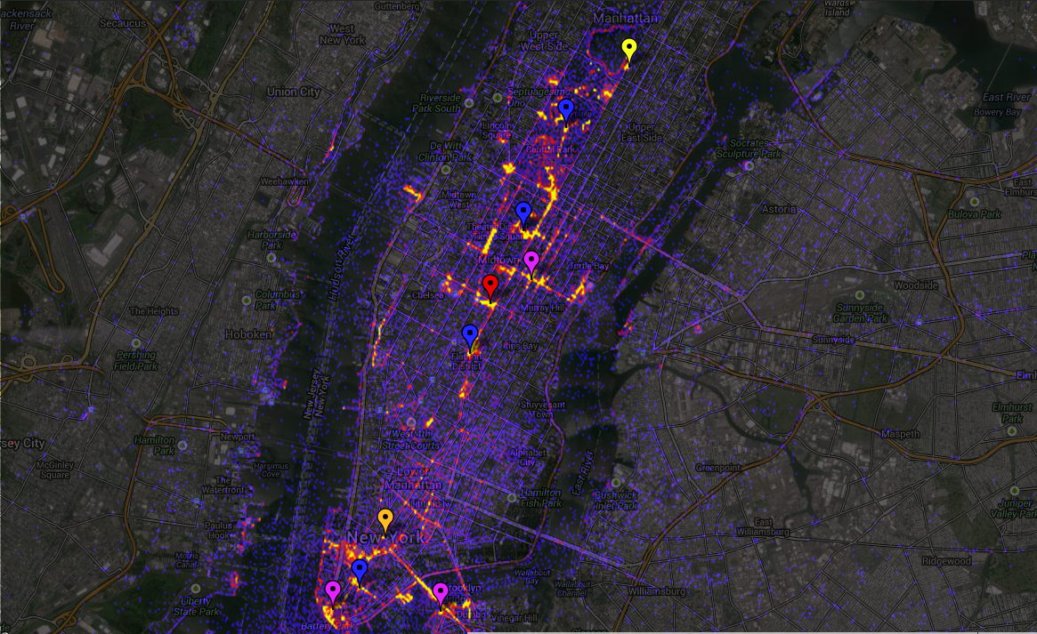 The Road Most Traveled – Now in One Heatmap