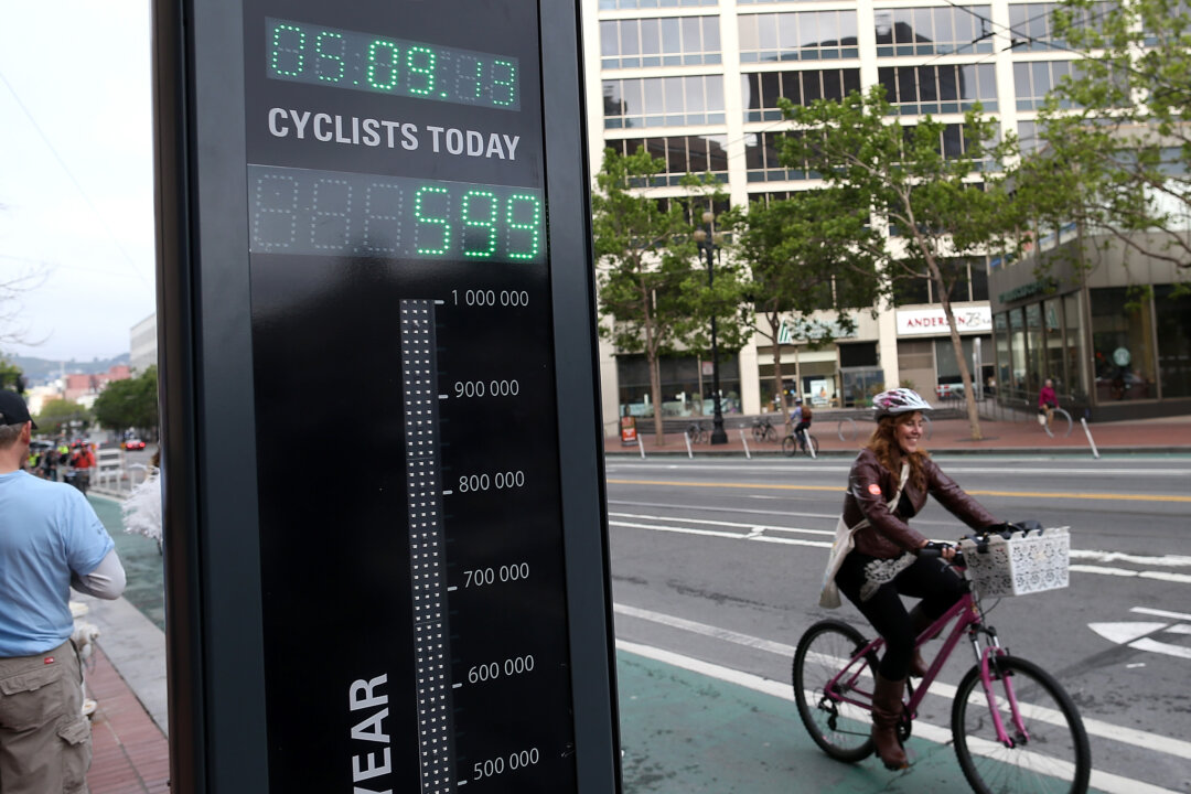 NYC Getting a Portable, Public Bike Counter | The Epoch Times
