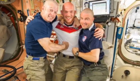 U.S. Astronauts Shave Heads After World Cup Loss (Video) | The Epoch Times