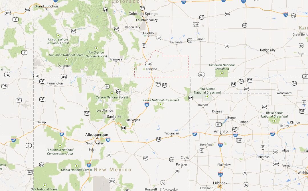 Colorado: Tornado Near Trinidad and Hoehne in Las Animas County | The ...