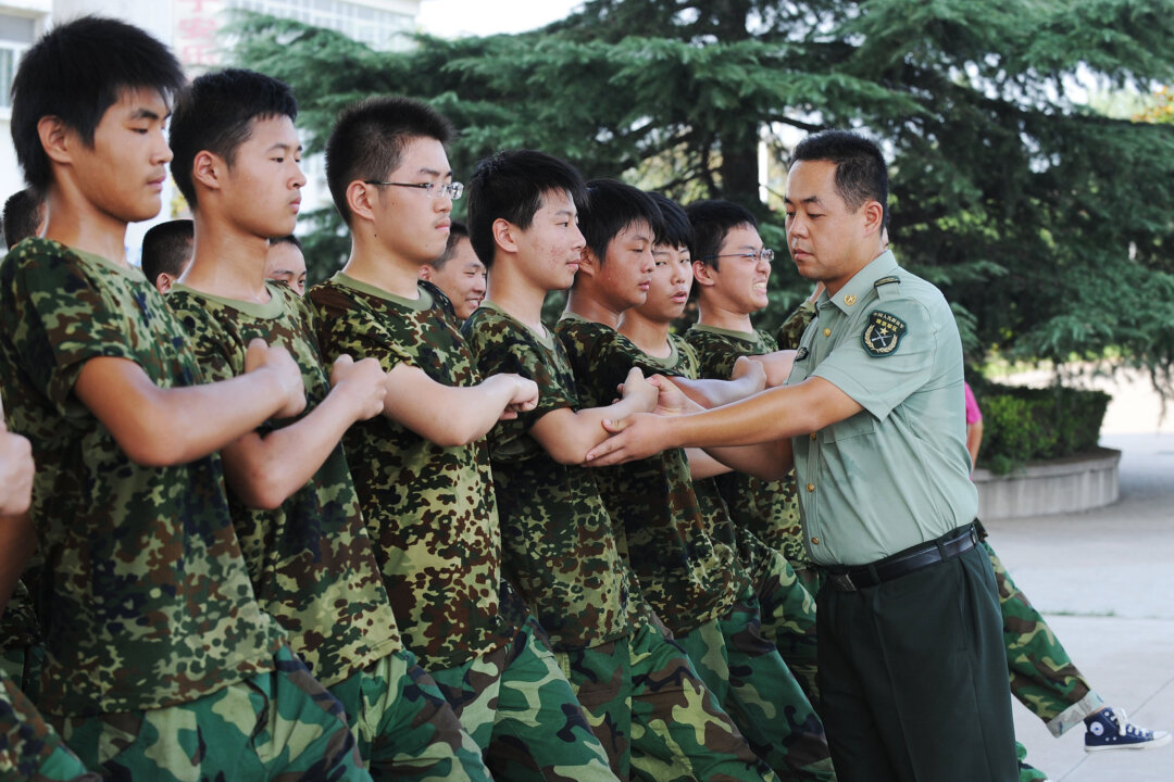 CCP Makes Military Training Compulsory for Children, College Students ...
