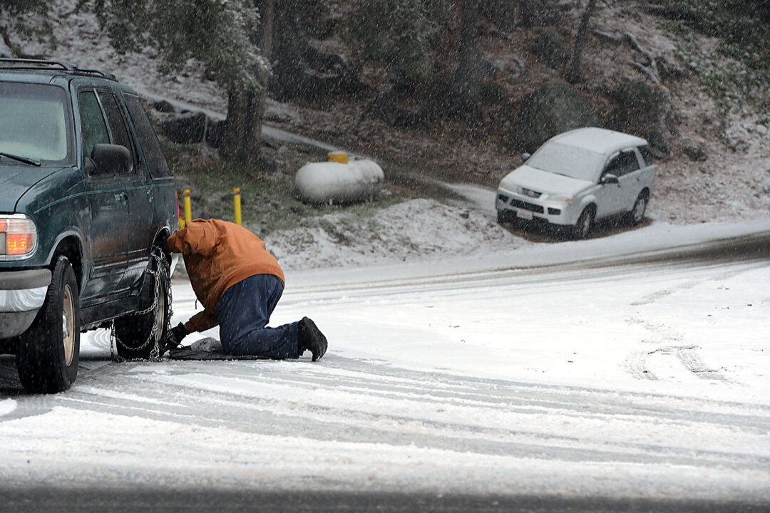 Southern California Snow Photos: Snow Across SoCal in Temecula ...