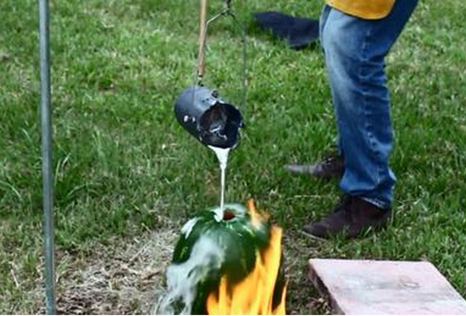 This Guy Poured Molten Metal Into a Watermelon. The Result Is Stranger ...