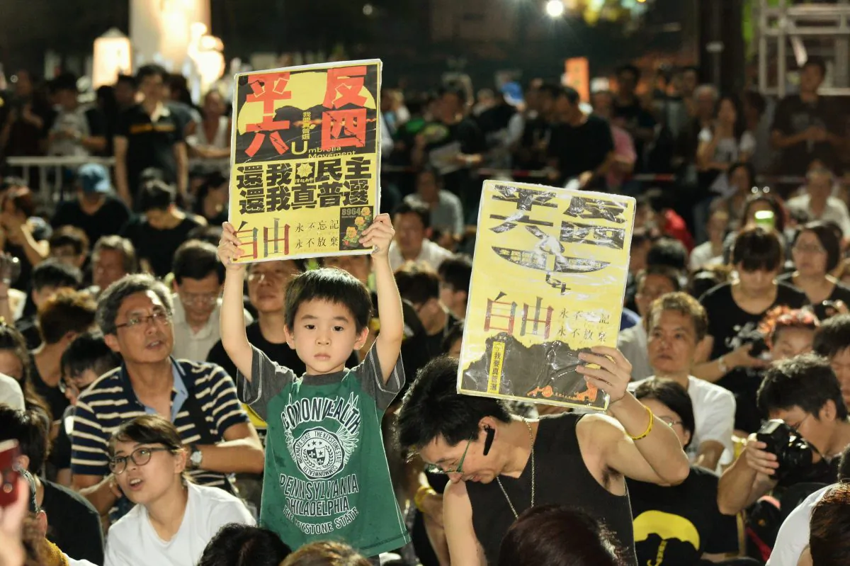 Hong Kong Remembers Tiananmen Square Massacre With Candlelight Vigil