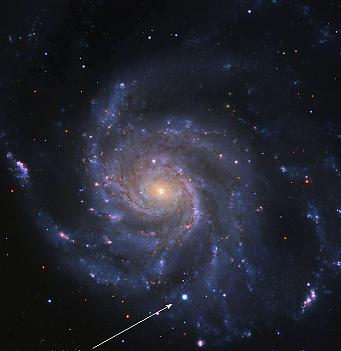 Closest Type Ia Supernova Traced to White Dwarf Progenitor | The Epoch ...