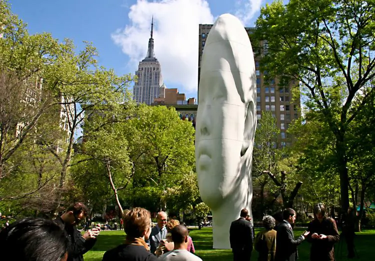 A New Face Greets Madison Square Park