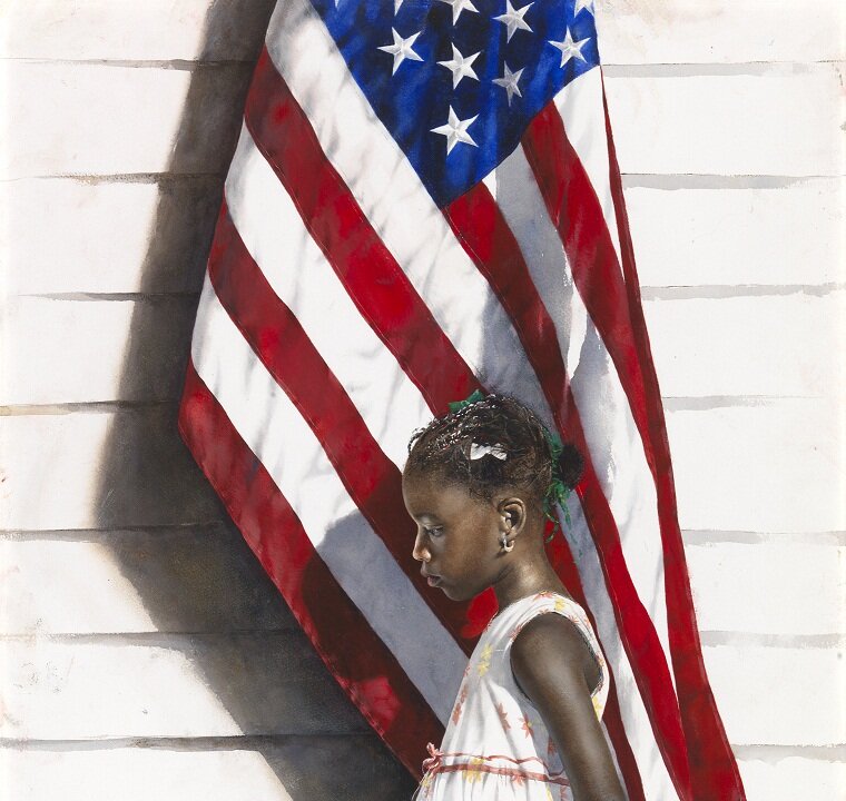 Artist Captures America With ‘Freedom’ Portrait | The Epoch Times