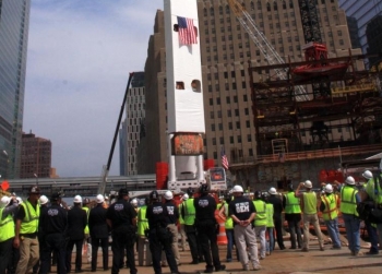 Last Column of WTC Wreckage Moved to Resting Place | The Epoch Times