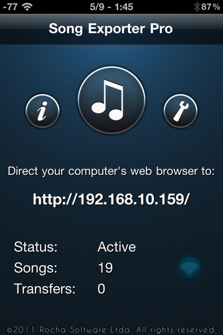 App of the Week: Song Exporter Pro 1.0