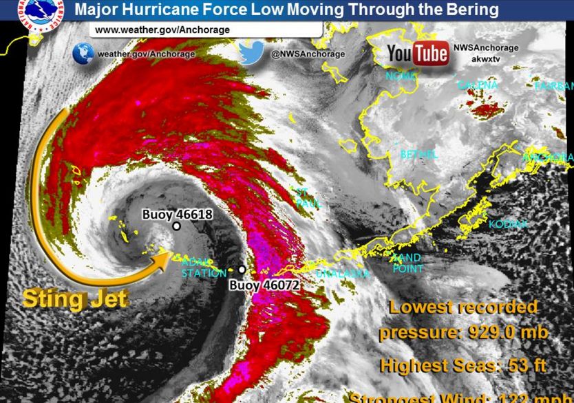 Southern Alaska Blizzard Warning: Hurricane-Force Winds Lashing State ...
