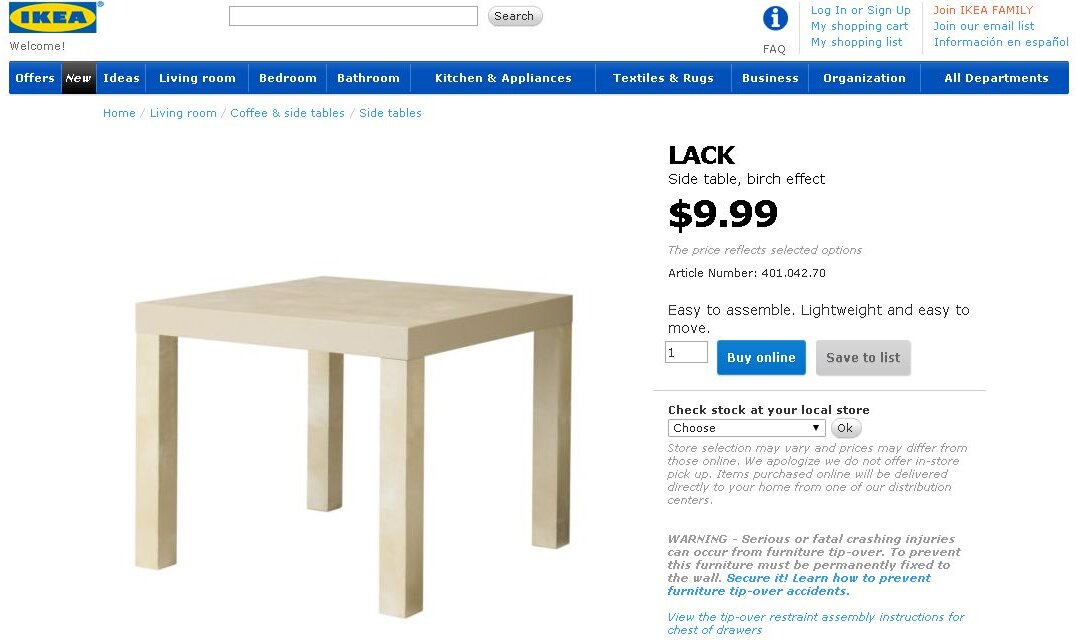 This Is What Those Popular $10 Ikea Tables Look Like On The Inside ...
