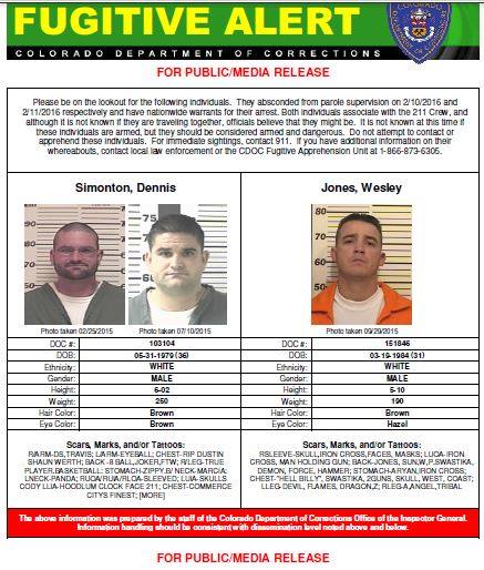 Two ‘211 Crew’ Gang Members Escaped in Denver | The Epoch Times