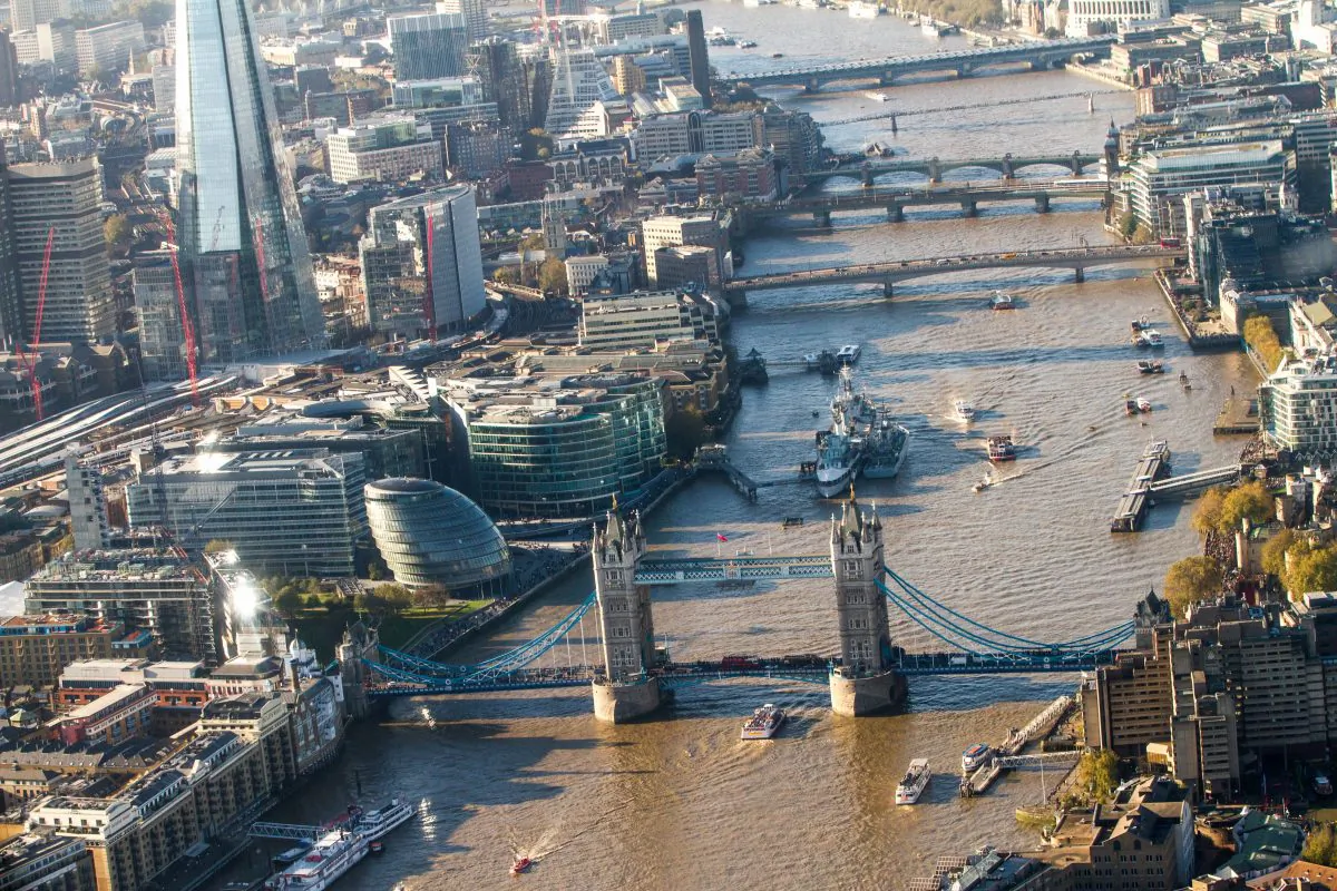 A Bird’s Eye View of London’s Landmarks