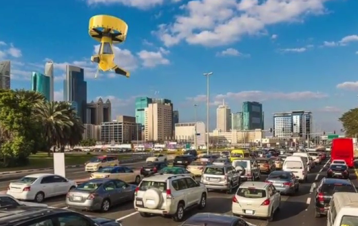 Drone Travel Taxi Able to Fly Humans Through the Air Readies for Launch ...