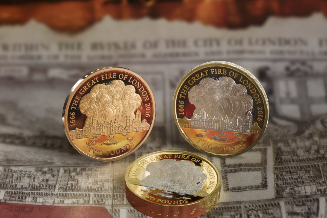 Royal Mint Releases New £2 Coin to Mark the Great Fire of London | The ...