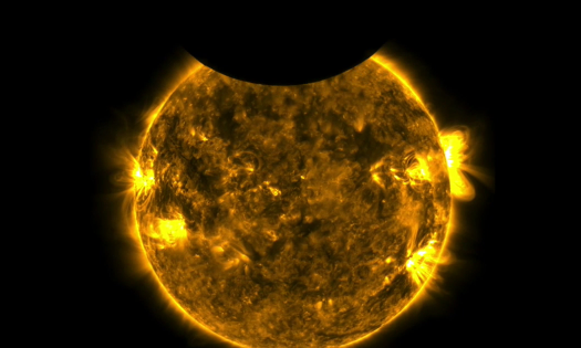 NASA Observatory Catches Rare Double Eclipse From Space (Video) | The ...