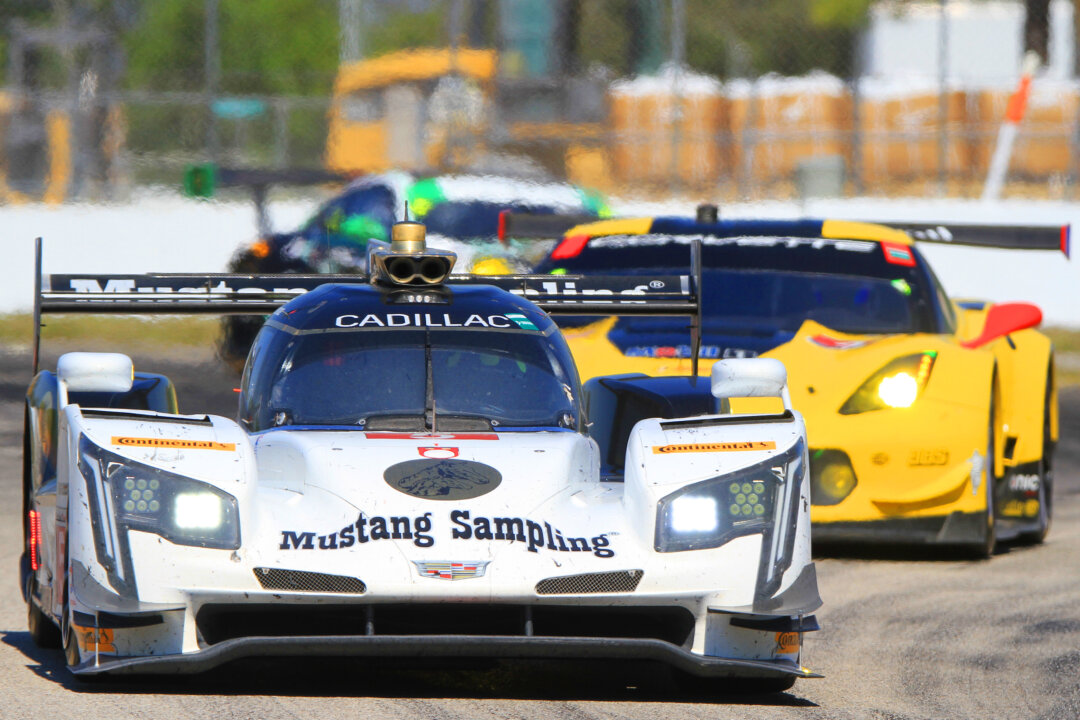 Mustang Sampling Cadillac Leads Halfway Through IMSA Twelve Hours of ...