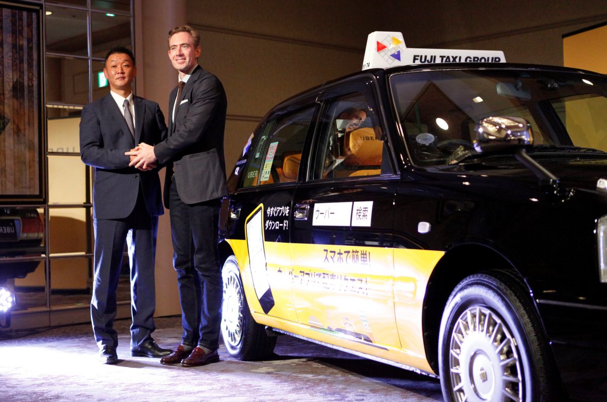 Uber Launches Taxi-Hailing App in Japan’s Nagoya