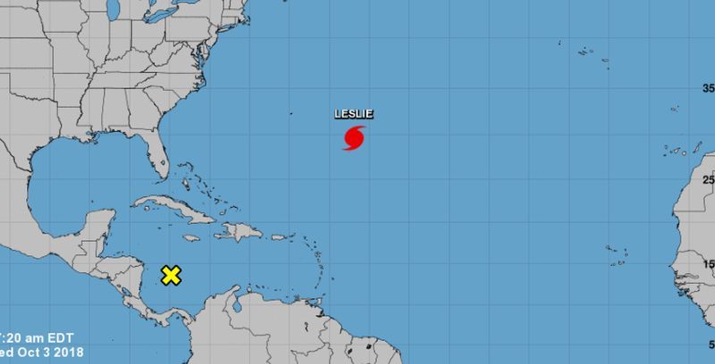 Hurricane Leslie, Hurricane Sergio: Latest Updates on Path of Storms ...