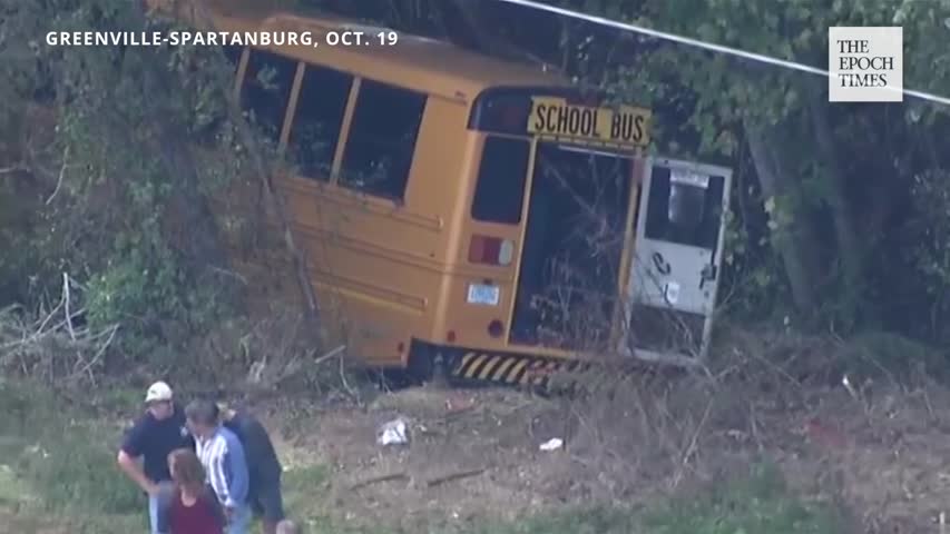 South Carolina Bus Crash Leaves 21 People Hospitalized | The Epoch Times