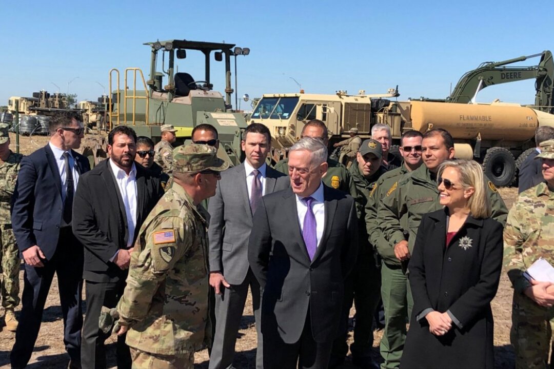 Defense Secretary Mattis Visits Troops at Border With Homeland’s ...
