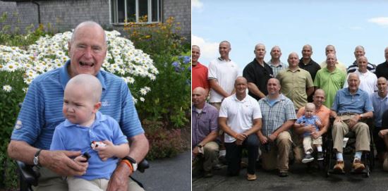 Secret Service Remembers How George H.W. Bush Once Shaved Head to ...