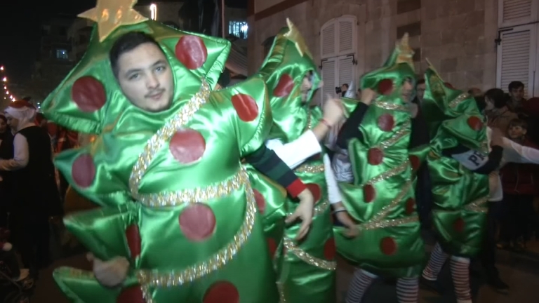 Damascus Brings in Festive Season With Massive Christmas Parade | The ...