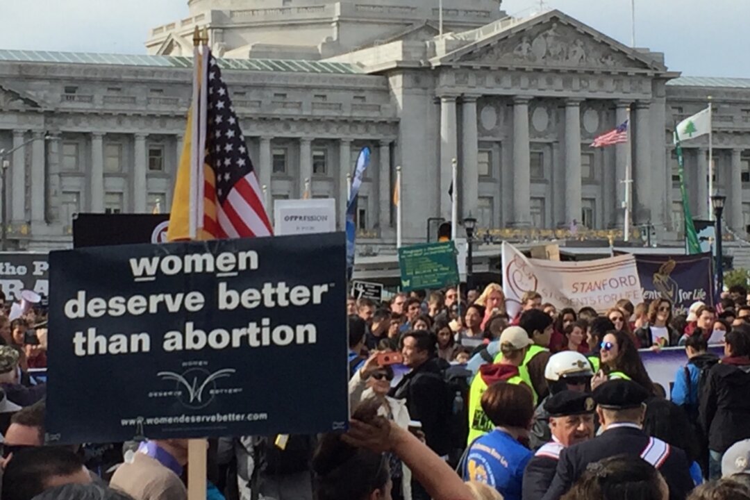 March for Life Holds Annual Event in San Francisco | The Epoch Times