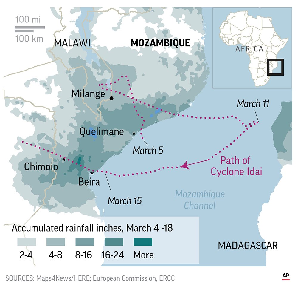 Cyclone Death Toll Above 750; Fighting Disease New Challenge | The ...