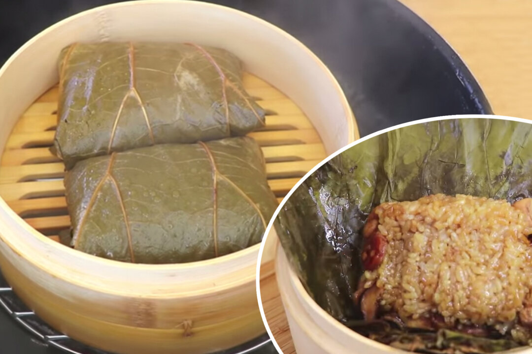 DIY Dim Sum: Chicken and Sticky Rice Wrapped in Lotus Leaves | The ...