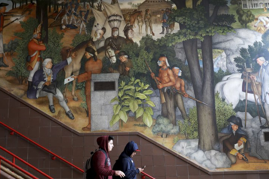 SF School Board Decides to Make George Washington’s Mural Invisible to ...