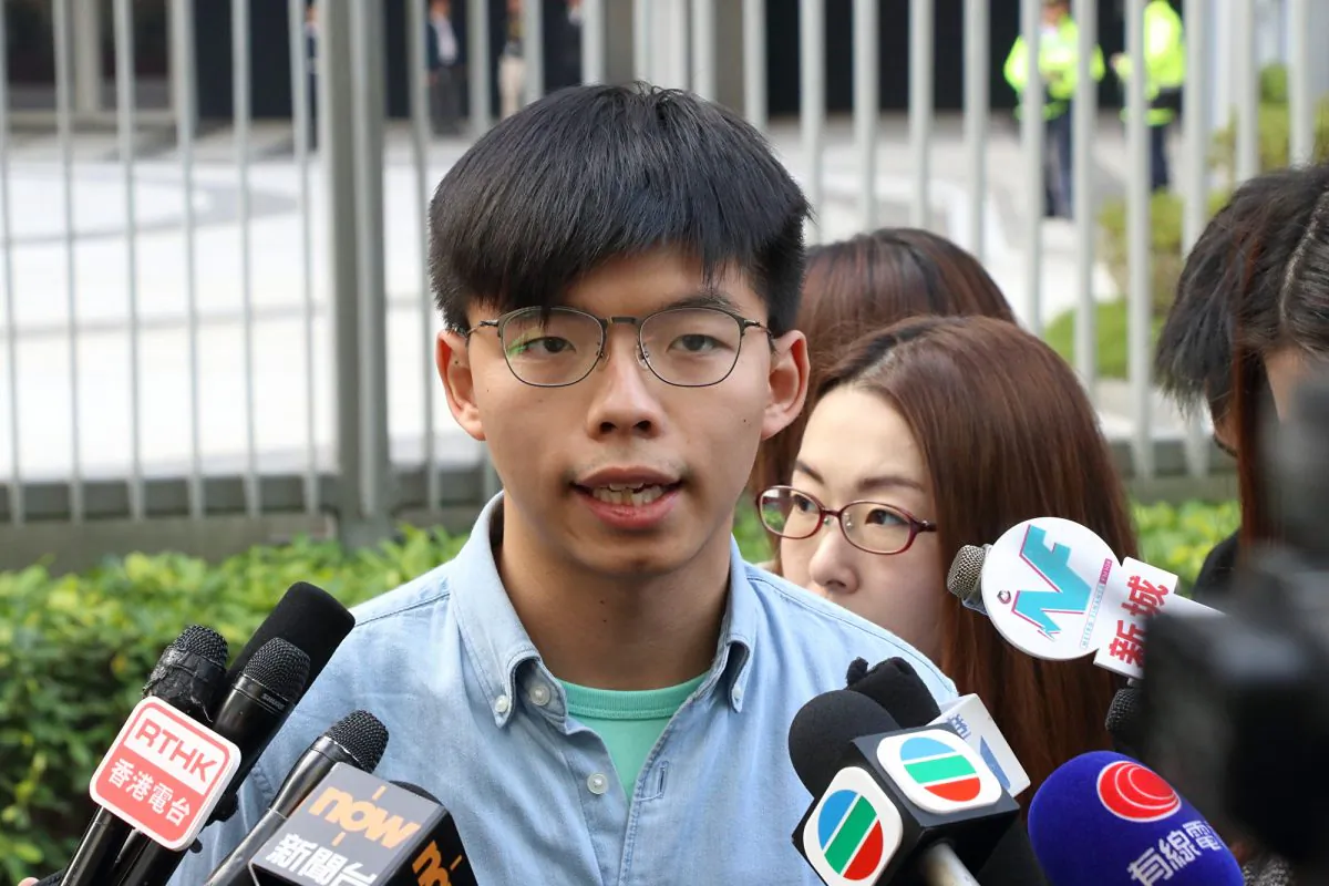 Hong Kong Activist Joshua Wong Arrives In Germany After Initially Being
