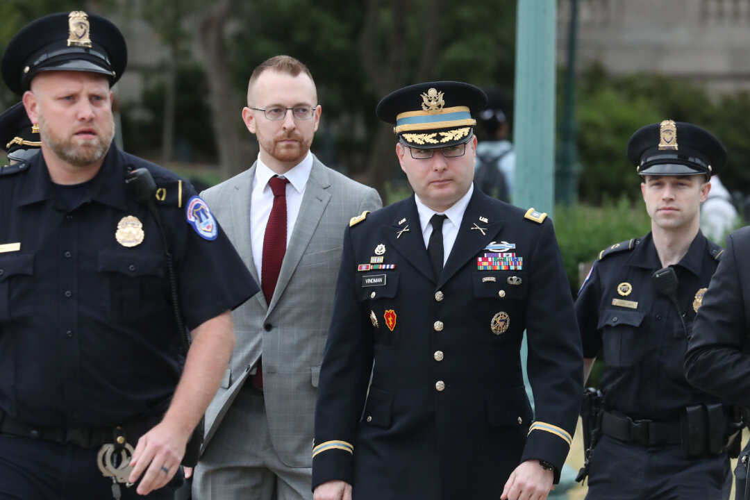 National Security Official Vindman Wasn’t Fired by Trump | The Epoch Times