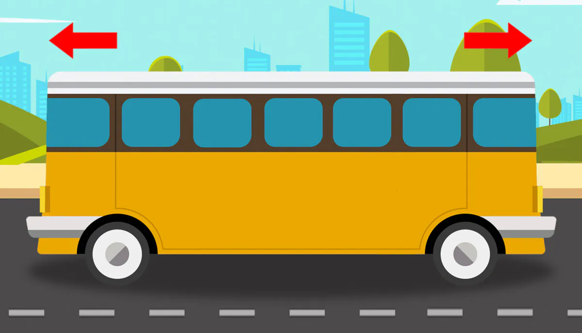 Which Direction Is This Bus Traveling? 80 Percent of Children Under 10 ...