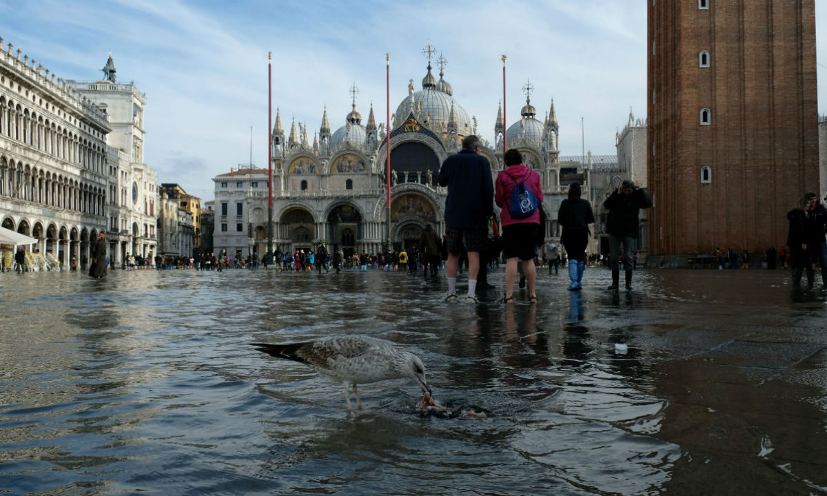 Flood-Hit Venice to Face Another Exceptional High Tide on Sunday