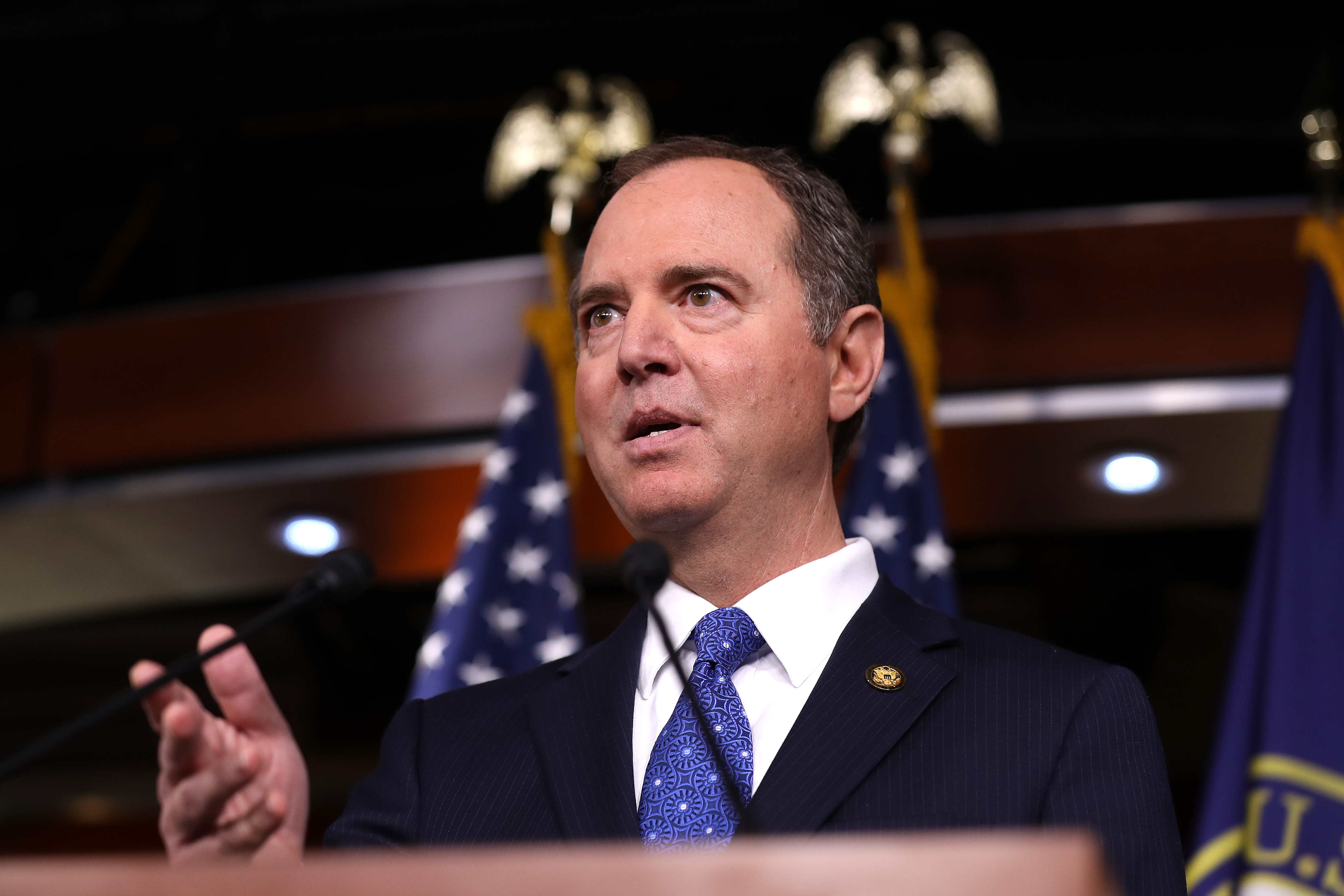 House Democrat Adam Schiff, Eric Swalwell and Ilhan Omar on Committee ...