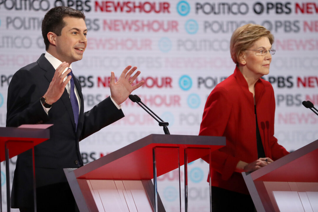 Warren, Buttigieg Clash Over ‘Wine Cave’ Fundraiser, ‘Purity Tests ...