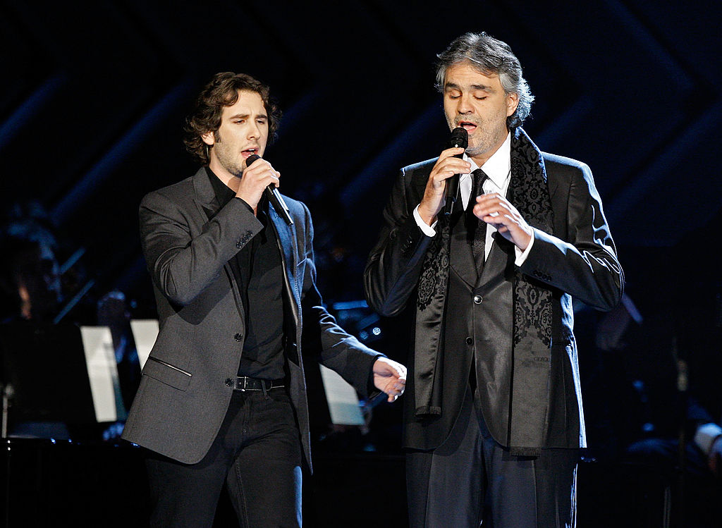 Andrea Bocelli and Josh Groban Sing a Stunning Duet ‘We Will Meet Once ...