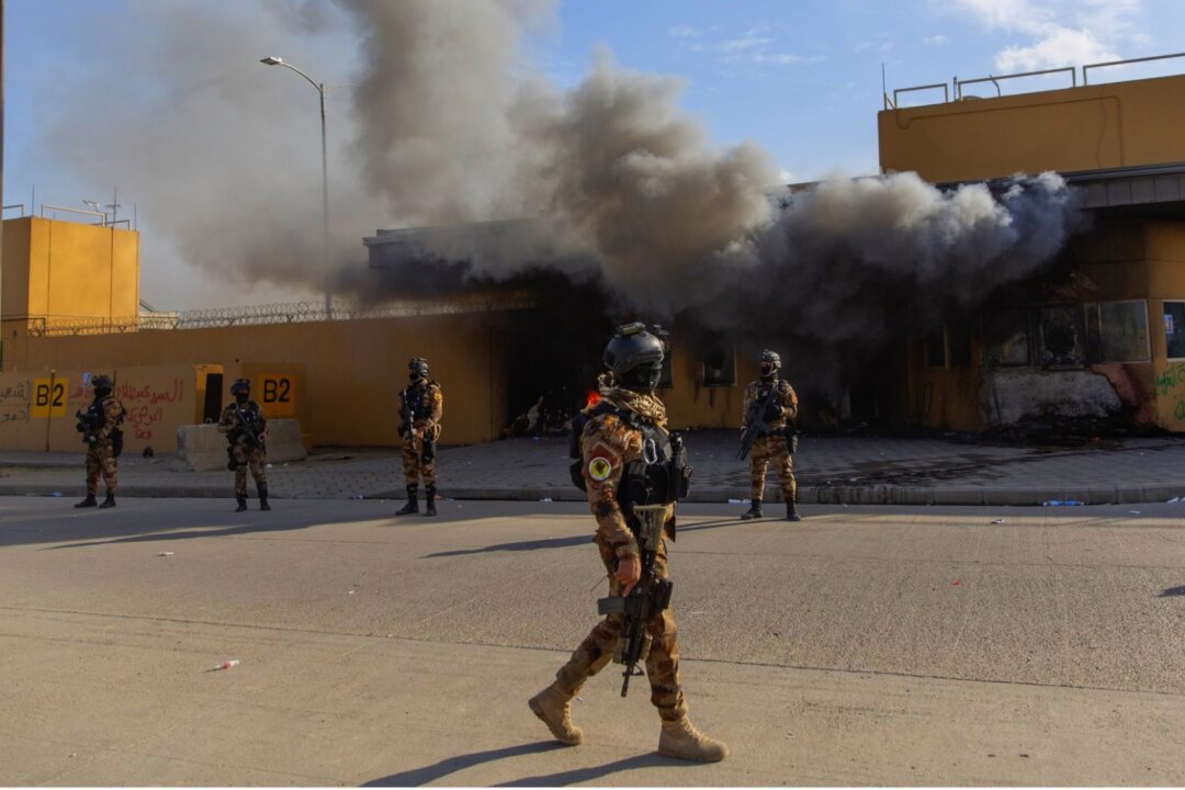 Damage to US Embassy in Baghdad Following Attack Revealed in New Photos ...