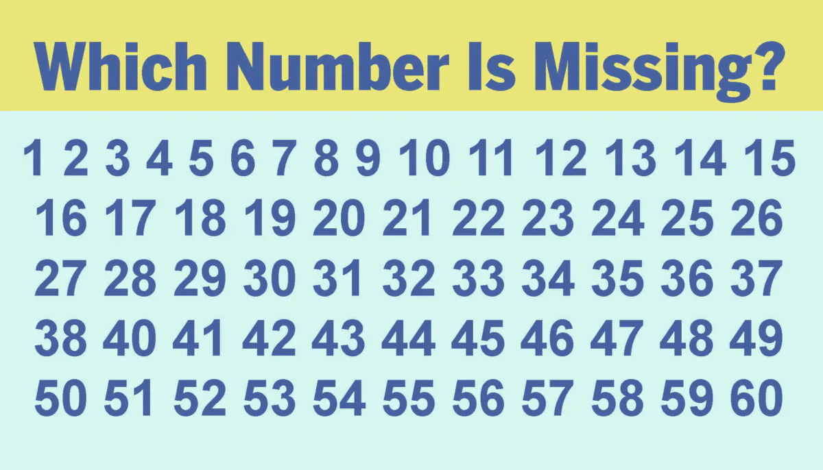 Most People Can’t Spot the Missing Number in These Sequences in Under ...