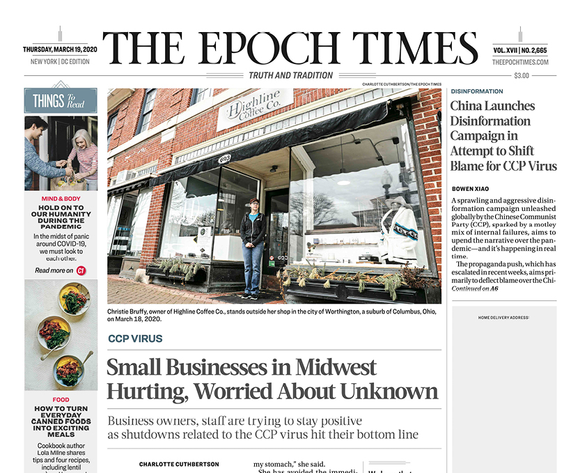 The Epoch Times - Truth & Tradition. Fact Based. Unbiased. Accurate News