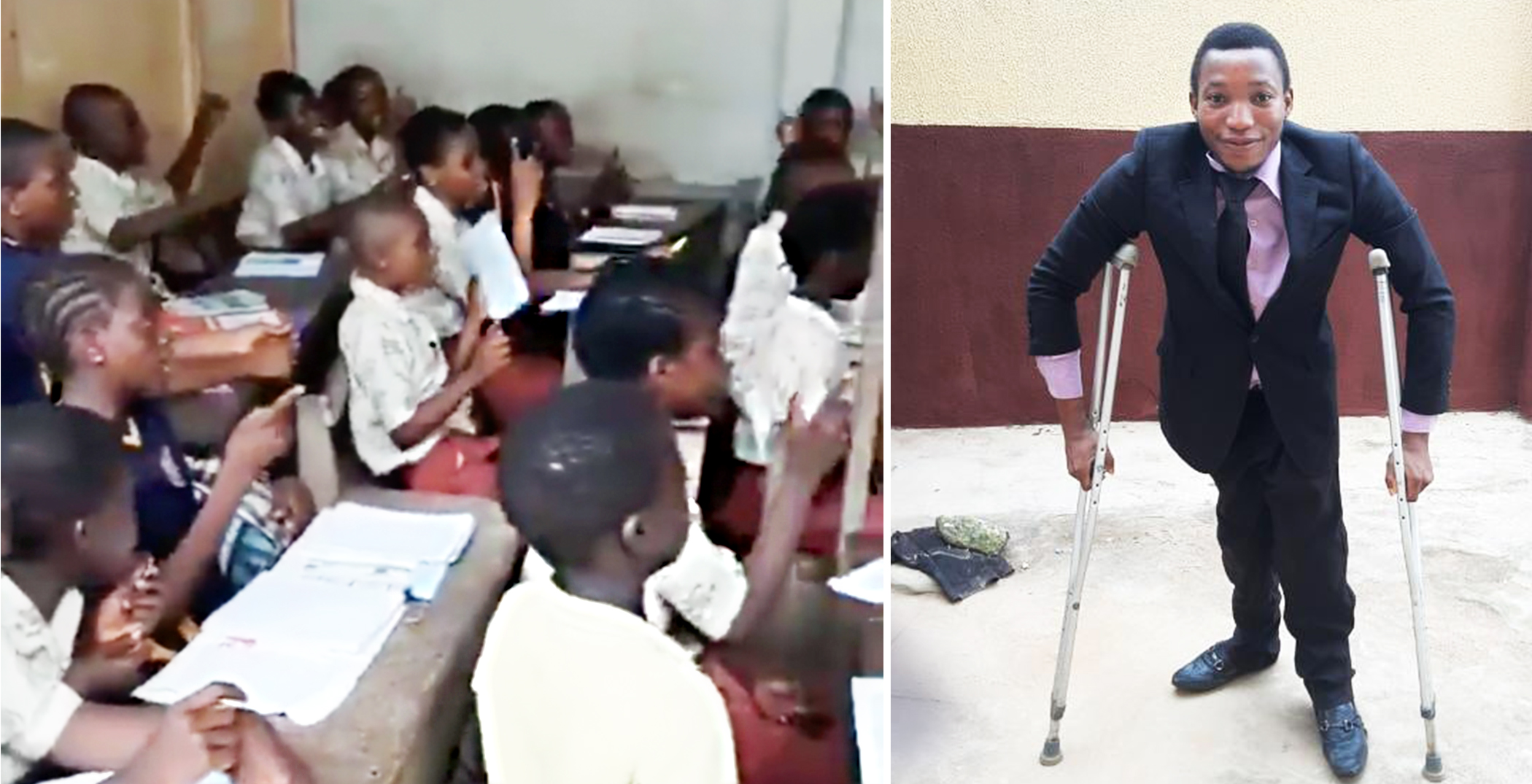 Students Called Disabled Math Teacher ‘Crutches,’ but Then He Turns the ...