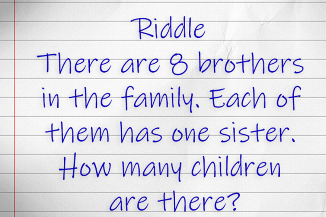 Try Solving This Tricky Sibling Math Puzzle–How Many Children Are There ...