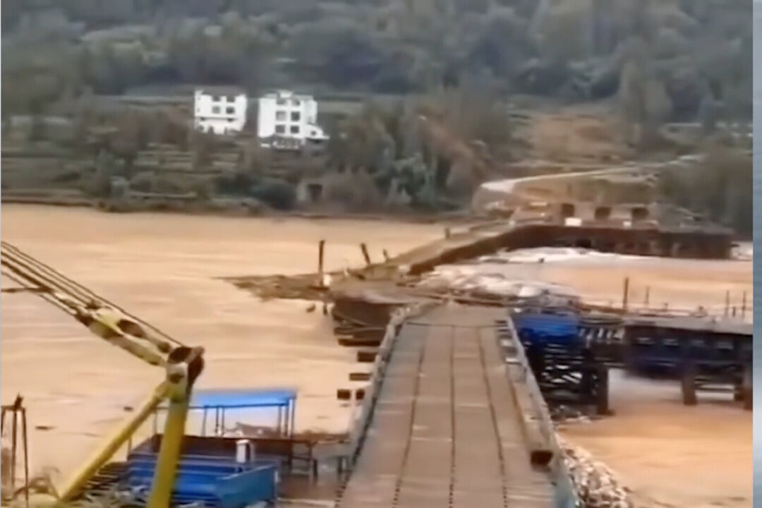 Unfinished Multi-Million Dollar Bridge Swept Away by Flood in China ...
