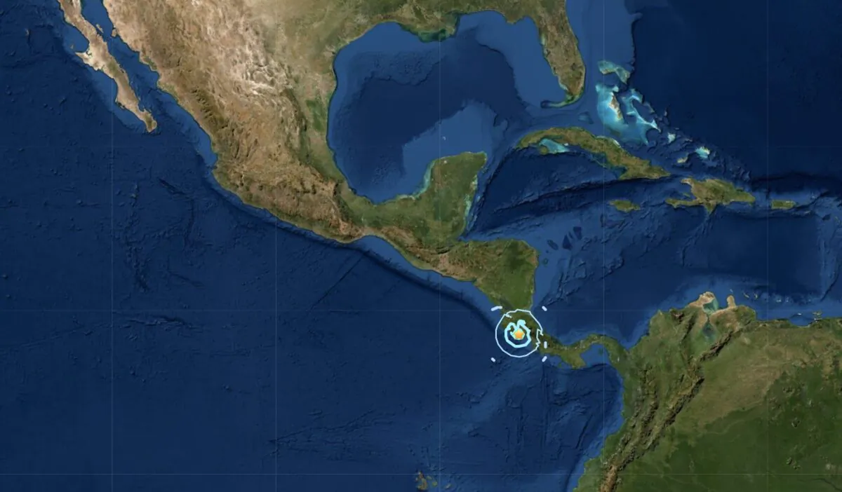 6.0 Magnitude Earthquake Hits Costa Rica